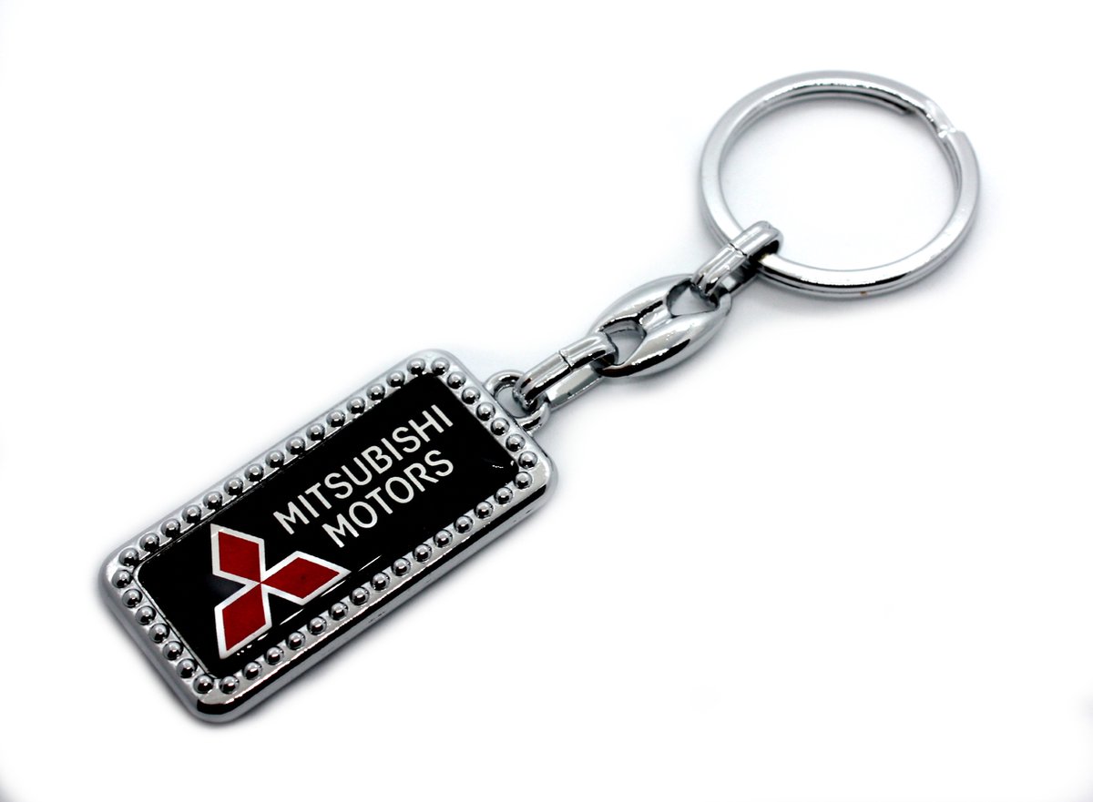 Mitsubishi Sleutelhanger | Metaal | Doming | Mitsubishi Logo | Keychain ...
