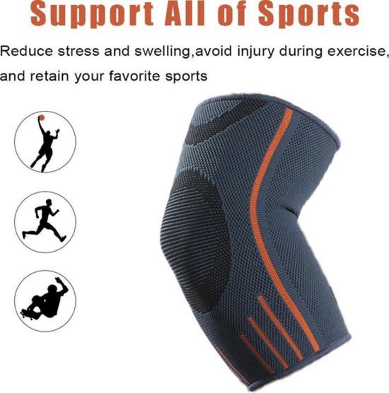 Elleboogbrace / Ademend / Maat M - Tennisarm / Tenniselleboog / Artrose ...