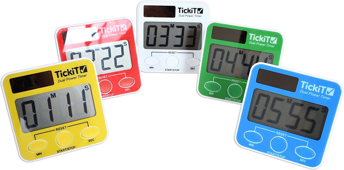 TickiT DUAL POWER TIMERS | bol.com