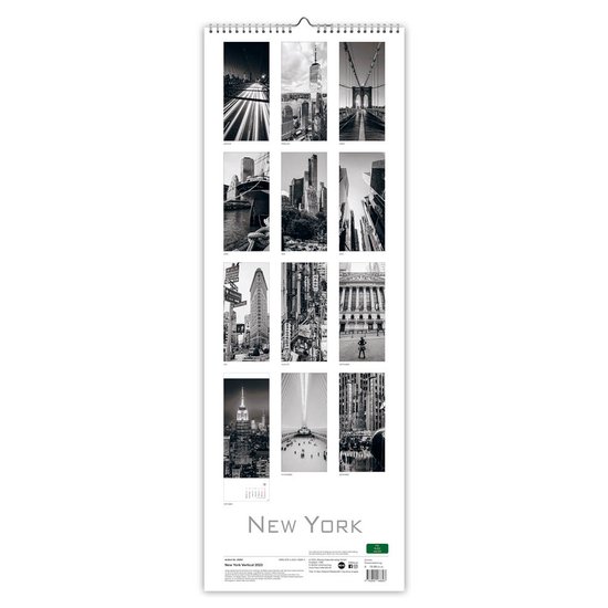 Kalender 2023 Kalender New York Kalenders Kopen? | Leuke Designs,
