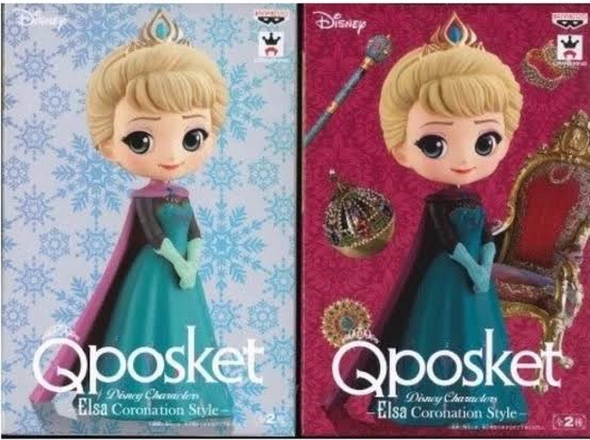Disney Q posket Elsa Coronation Style Normal Color Version | bol.com