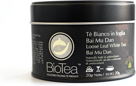 BioTea - Bai Mu Dan witte thee (20 gr) | bol