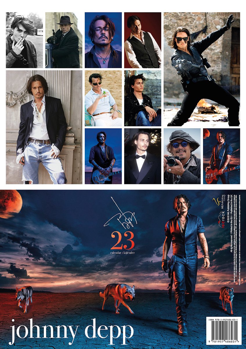 Johnny Depp Kalender 2023 | bol.com