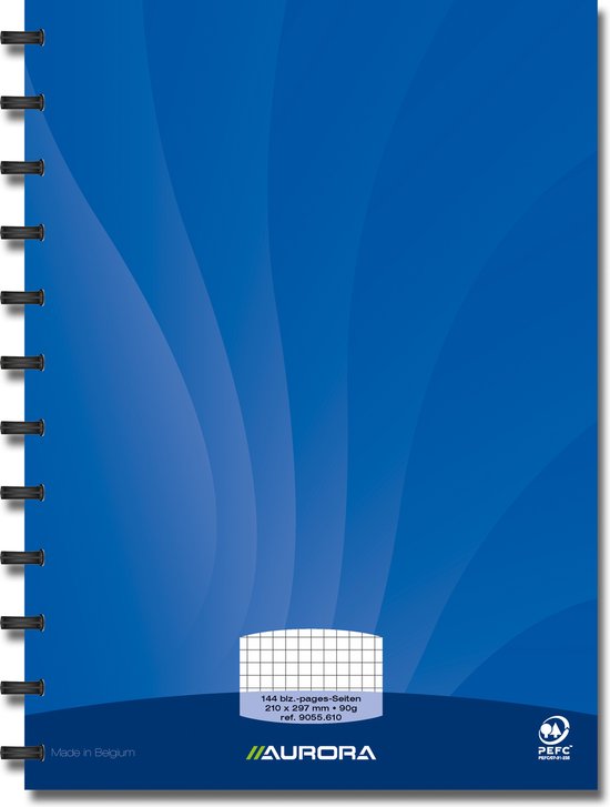 Adoc 8 x Hardcover Schrift/Notebook A4 met Tabbladen en Insteekhoezen ...