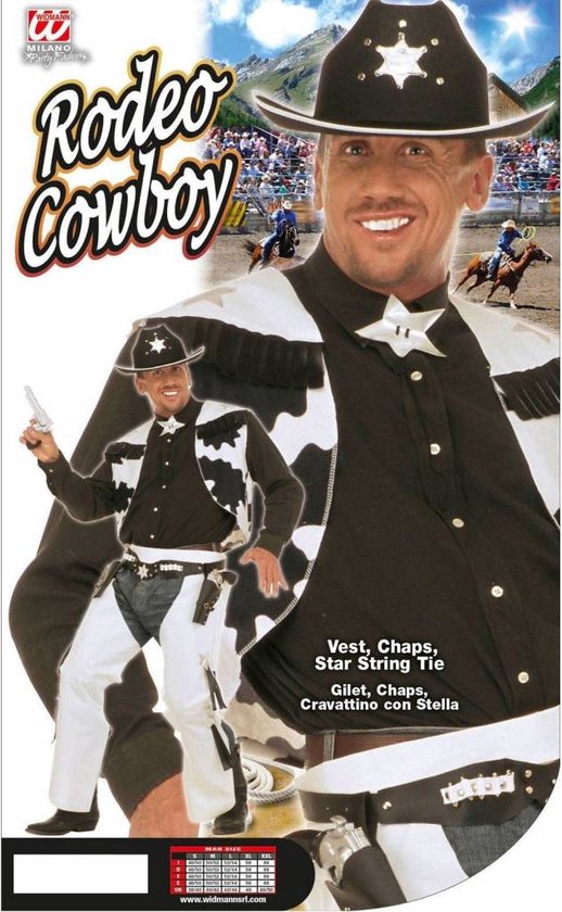 Cowboy pak Peter Breck - Maatkeuze: Maat M | bol