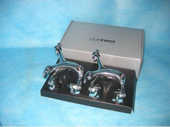 Remset caliper race Tektro R540 met remblokken - zilver | bol