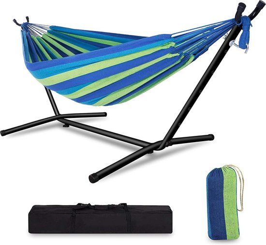 Hangmat MET Standaard - Zinaps Hangmat met frame, outdoor indoor ...