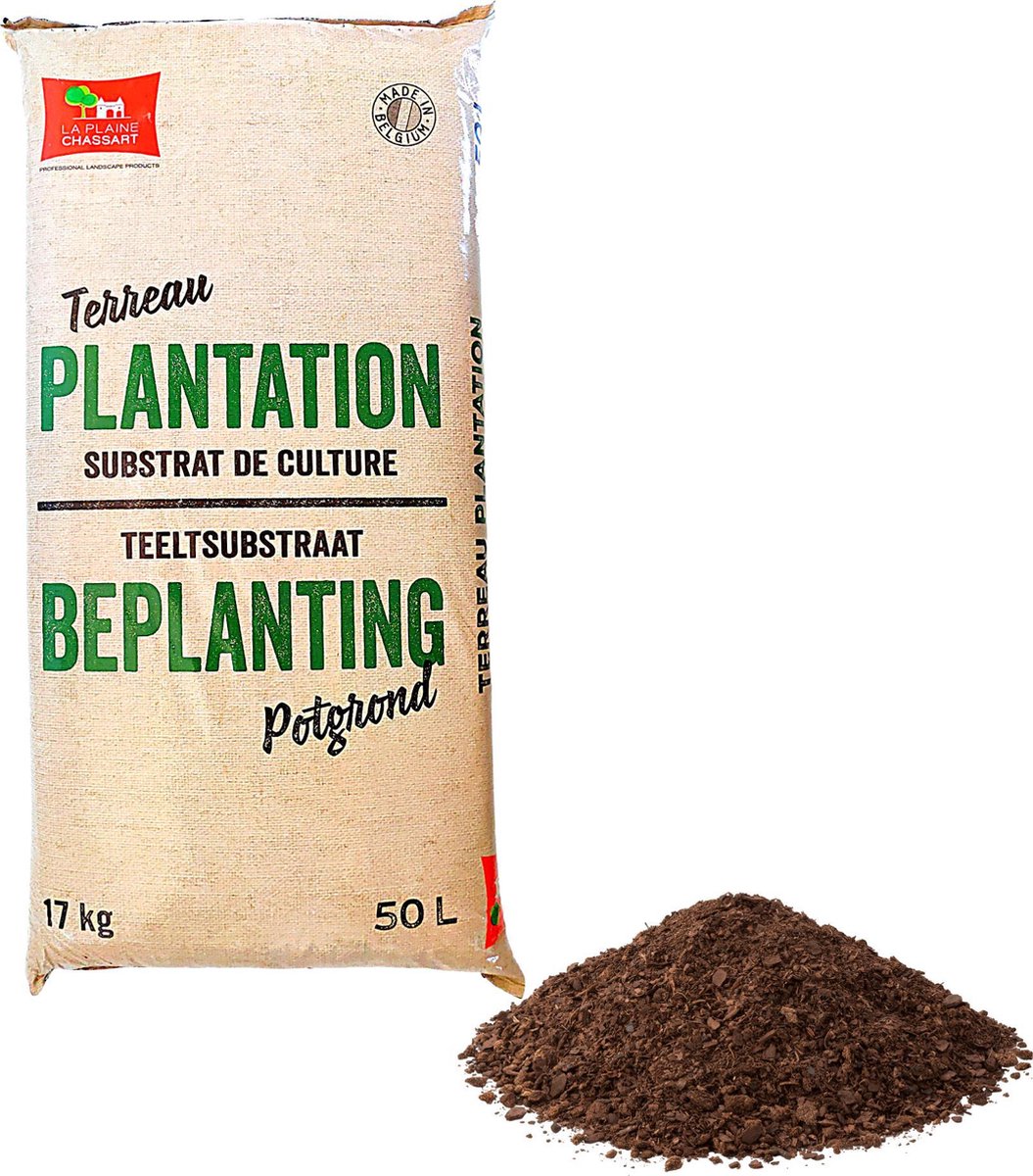 La Plaine Chassart | Beplanting Potgrond | Zak van 50L | Groeiend ...
