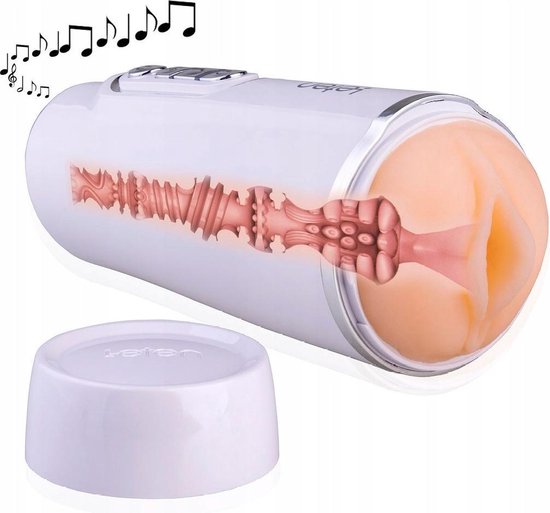 Leten Masturbator Eva 4D Volautomatisch ‒ intelligentie mode ‒ Geluid, zuigende en... | bol