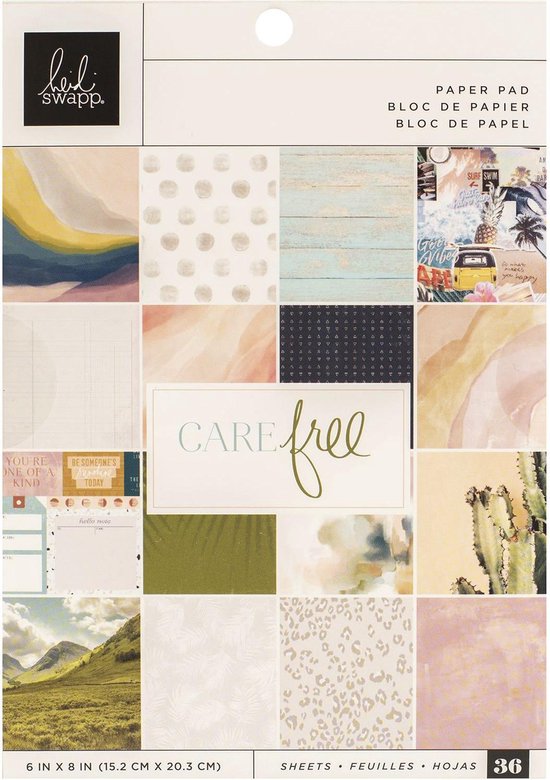 Heidi Swapp - Paper Pad Care Free | bol.com