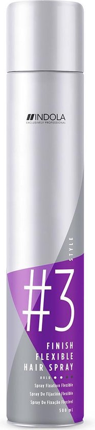 Indola - Innova - Finish Flexible Hairspray - 500 ml | bol.com