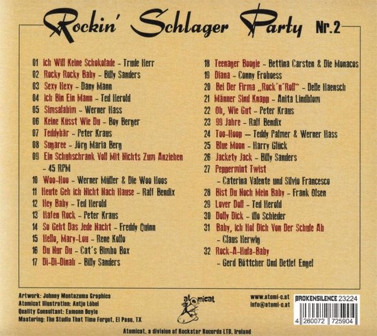 Various Artists - Rockin' Schlager Party Nr.2 (CD), various artists ...