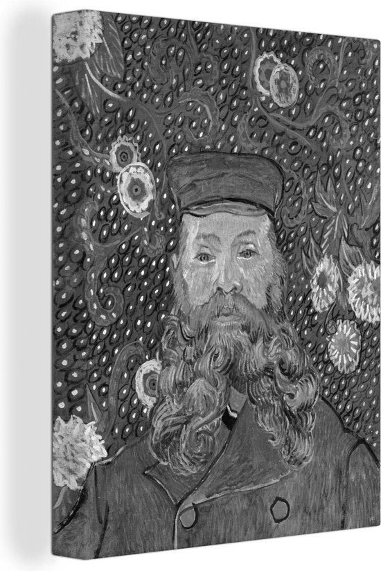 Toile Tableau facteur Joseph Roulin - Tableau de Vincent van Gogh ...