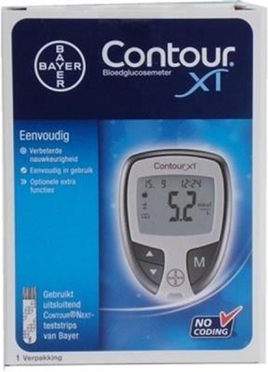 Acensia Contour XT startpakket - Bloedsuikermeter | bol