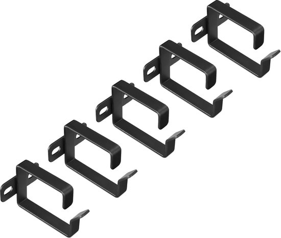 kwmobile 5x kabelhouder - Set van 5 kabelgeleiders - Kabeldoorvoer ...