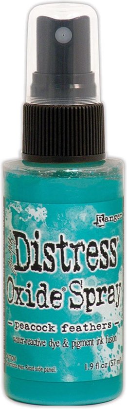 Ranger - Distress oxide spray - Peacock feathers | bol