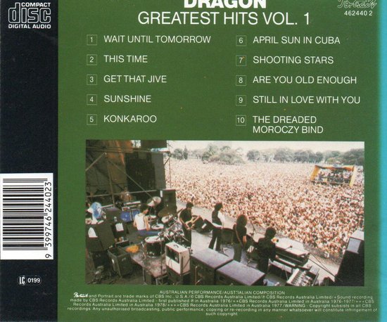 Greatest Hits Vol. 1, Dragon | CD (album) | Muziek | bol