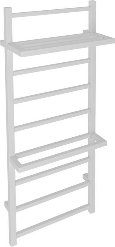 Eastbrook - Launton Design Handdoek Radiator Mat Wit 120x60m | bol.com