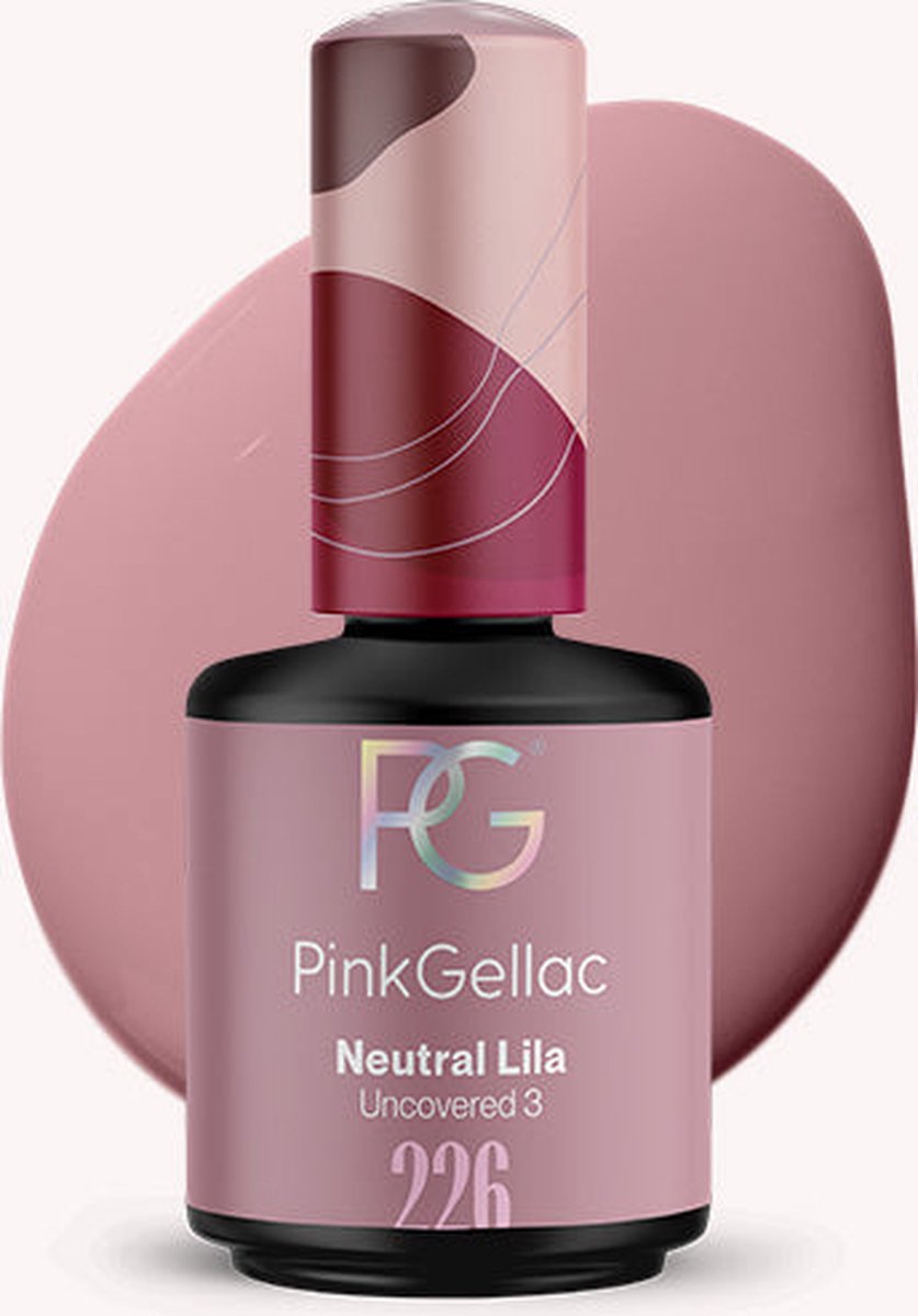 Pink Gellac - Neutral Lila - Gellak - Vegan - Paars - Glanzend - 15ml ...