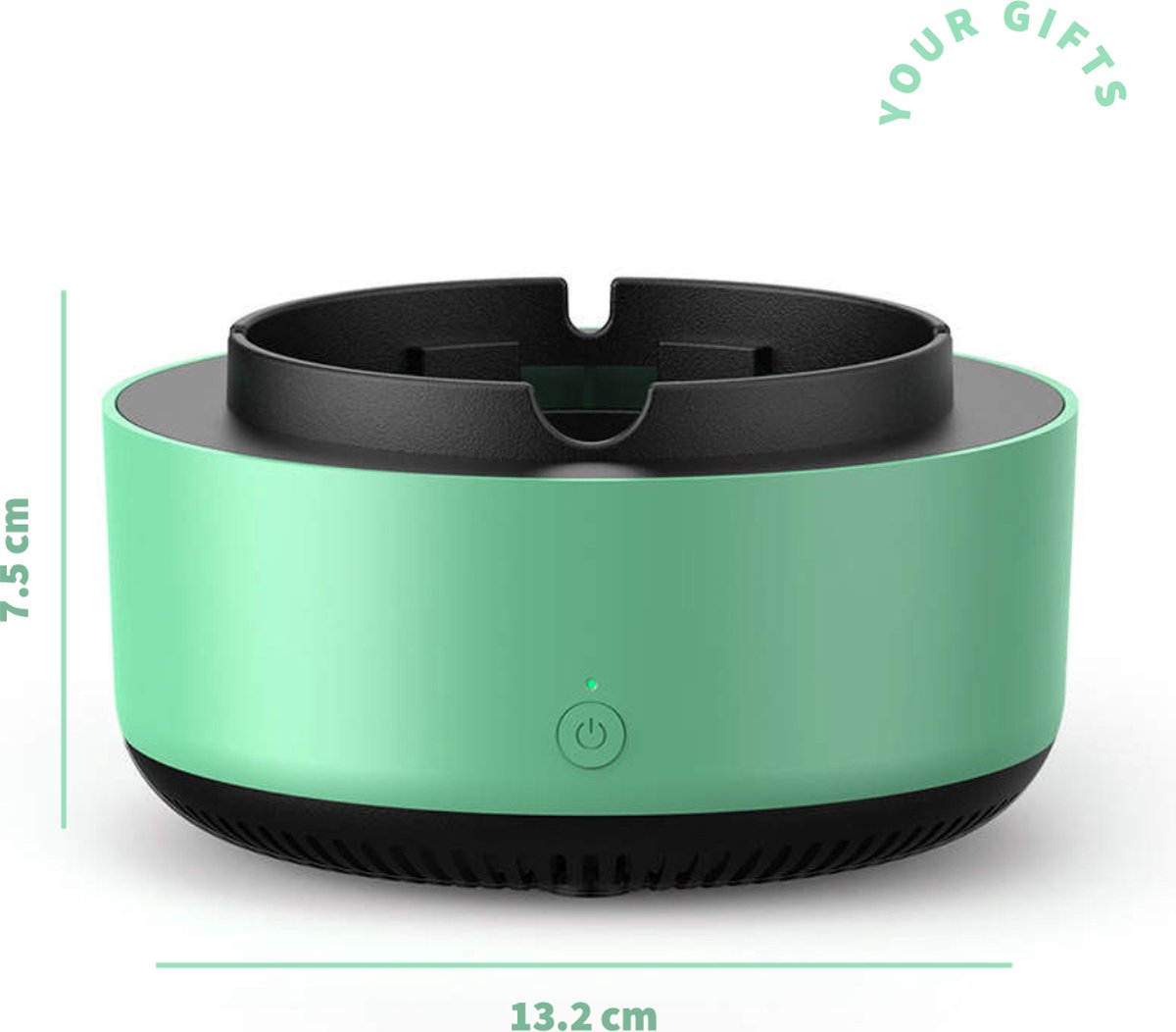 Asbak Met Afzuiging | Asbak Air Purifier | Elektronische Asbak ...