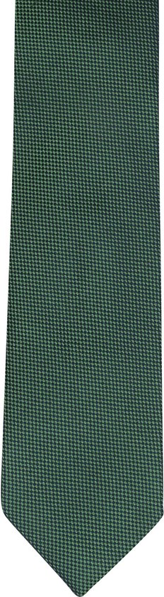 Suitable - Zijde Stropdas Groen - Luxe heren das van 100% Zijde - Effen ...