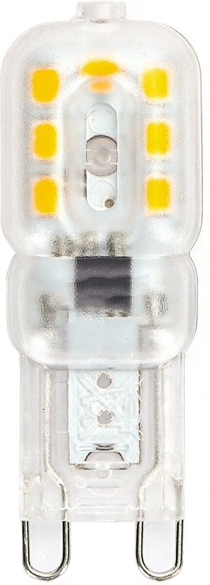 LED Lamp - Velvalux - G9 Fitting - Dimbaar - 3W - Helder/Koud Wit 6000K - Transparant... | bol