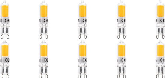 LED Lamp 10 Pack - Velvalux - G9 Fitting - Dimbaar - 3W - Natuurlijk Wit 4000K |... | bol