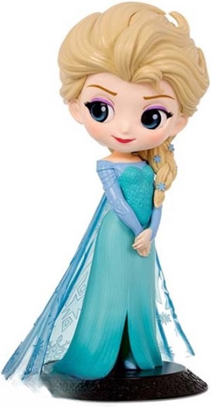 Disney Characters - Q Posket Elsa ver.A Figure 14cm - Reproduction | bol