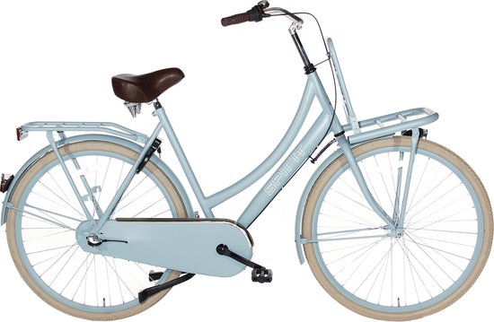 Spirit Transportfiets Cargo N3 Damesfiets 3 versnellingen Mint-Groen 57 ...