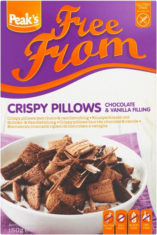 Peak's Crispy pillows glutenvrij 150 gram | bol
