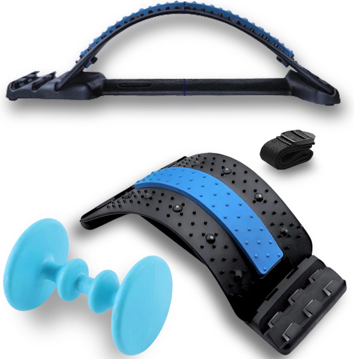 Rugstretcher Inclusief Gratis Voetroller - Rug Corrector ...