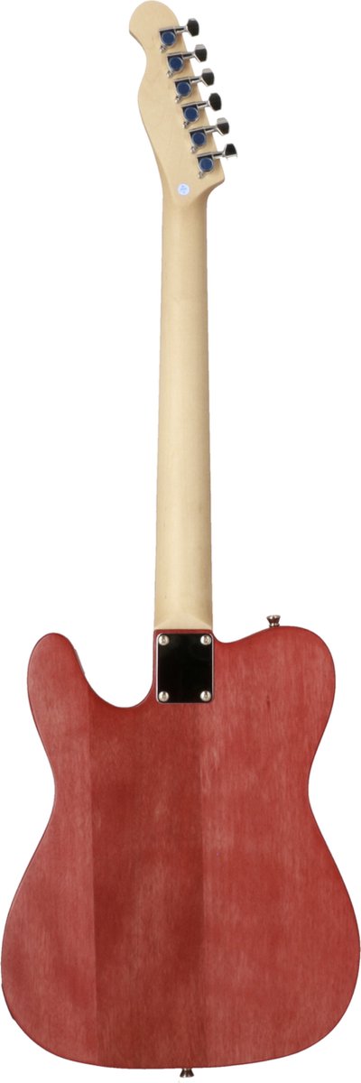 Fazley Outlaw Series Coyote Basic SS Red elektrische gitaar met gigbag ...