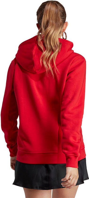 Adidas Originals Adicolor Essentials Fleece Capuchon Rood M Vrouw | bol