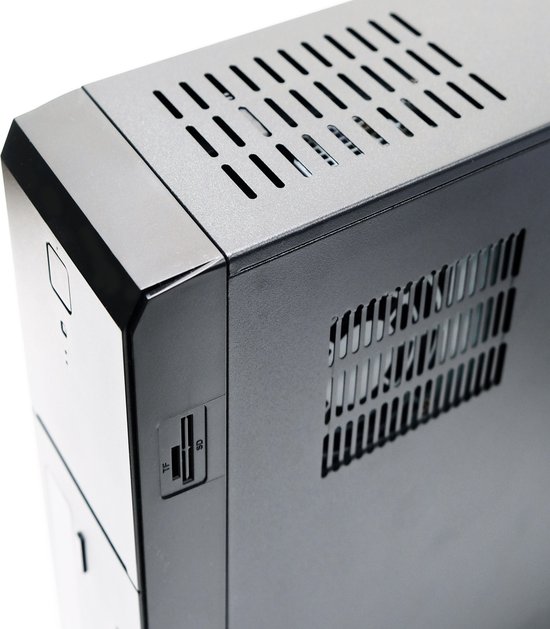 Mini-ITX / Micro-ATX Tower Desktop Behuizing + SFX 300W Voeding - Slim ...