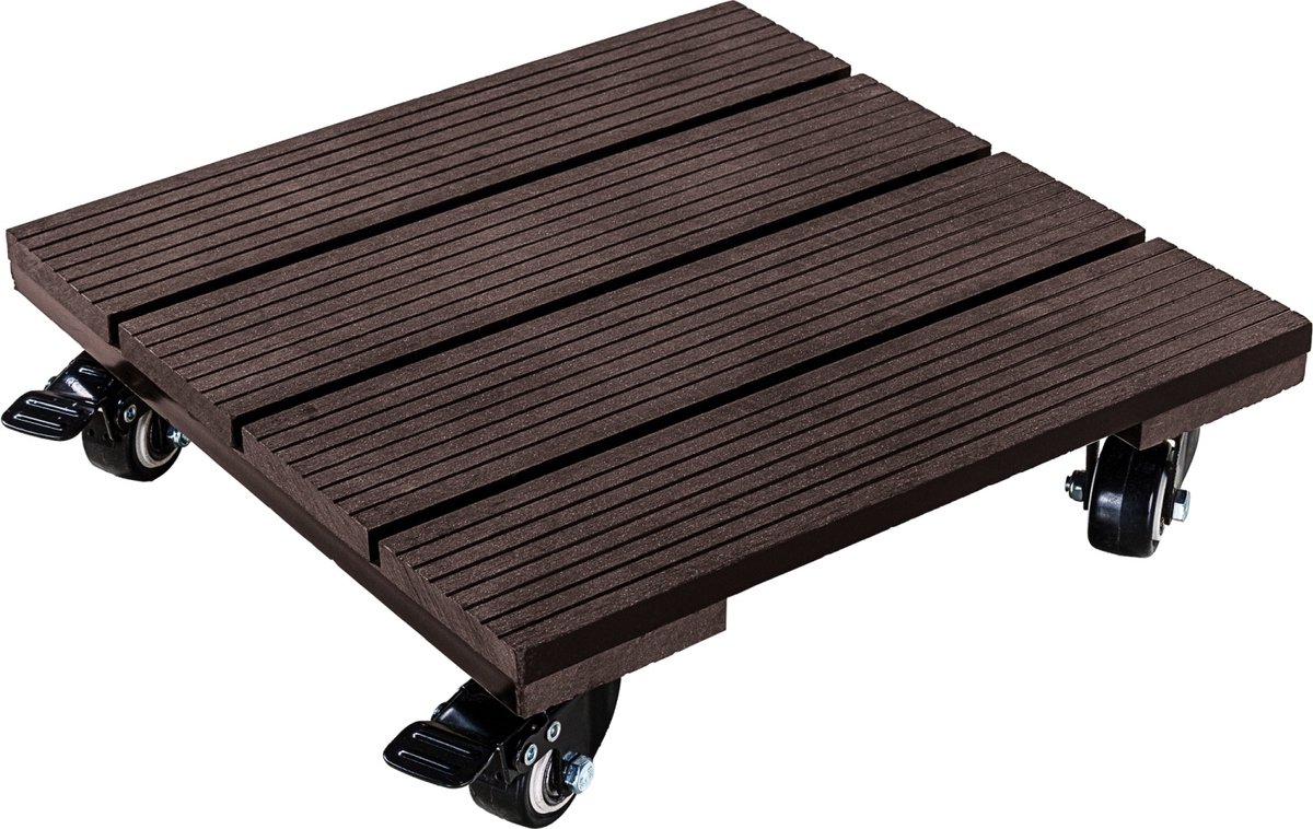Plantentrolley op wieltjes - Plantentrolley - Plantenroller ...