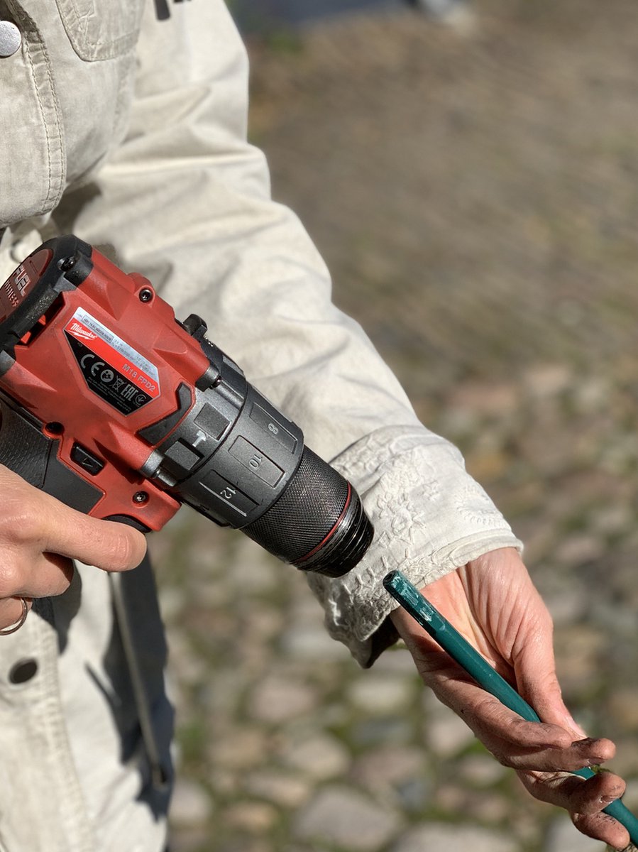 Bollenboor - ø45 mm - Bloembollen Grondboor - Bollenplanter met Steel ...