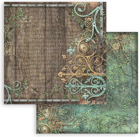 Stamperia - Magic Forest Maxi Background 12x12 Inch Paper Pack (SBBL131 ...