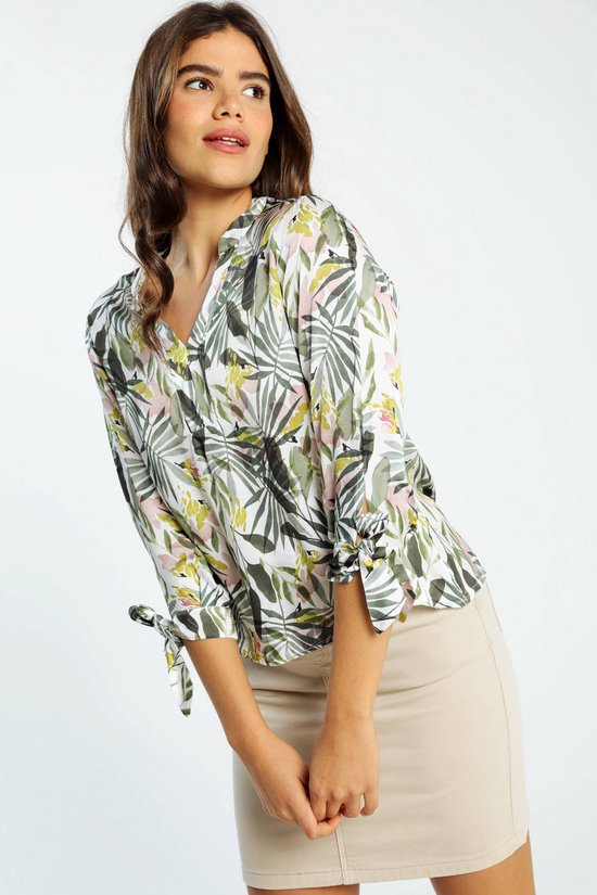 Cassis Blouse met plantenmotief | bol.com Cassis Blouse met plantenmotief | bol.com