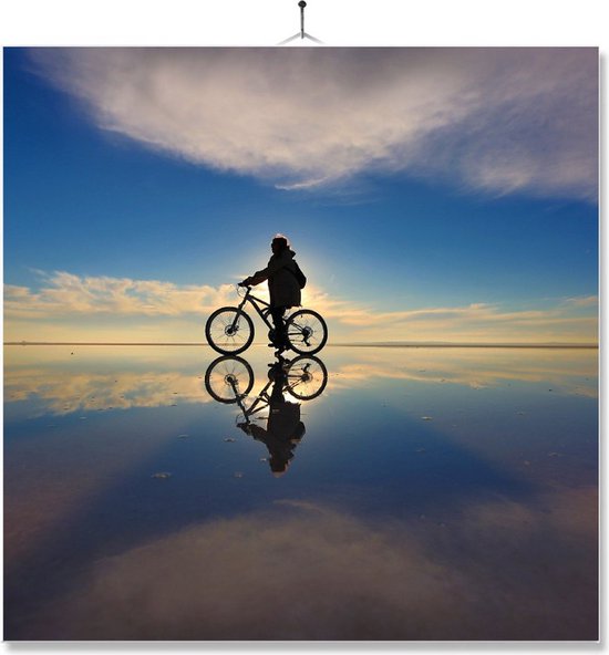 Tegel Met Opdruk | Cadeau | Verjaardag kado | Fiets | bol