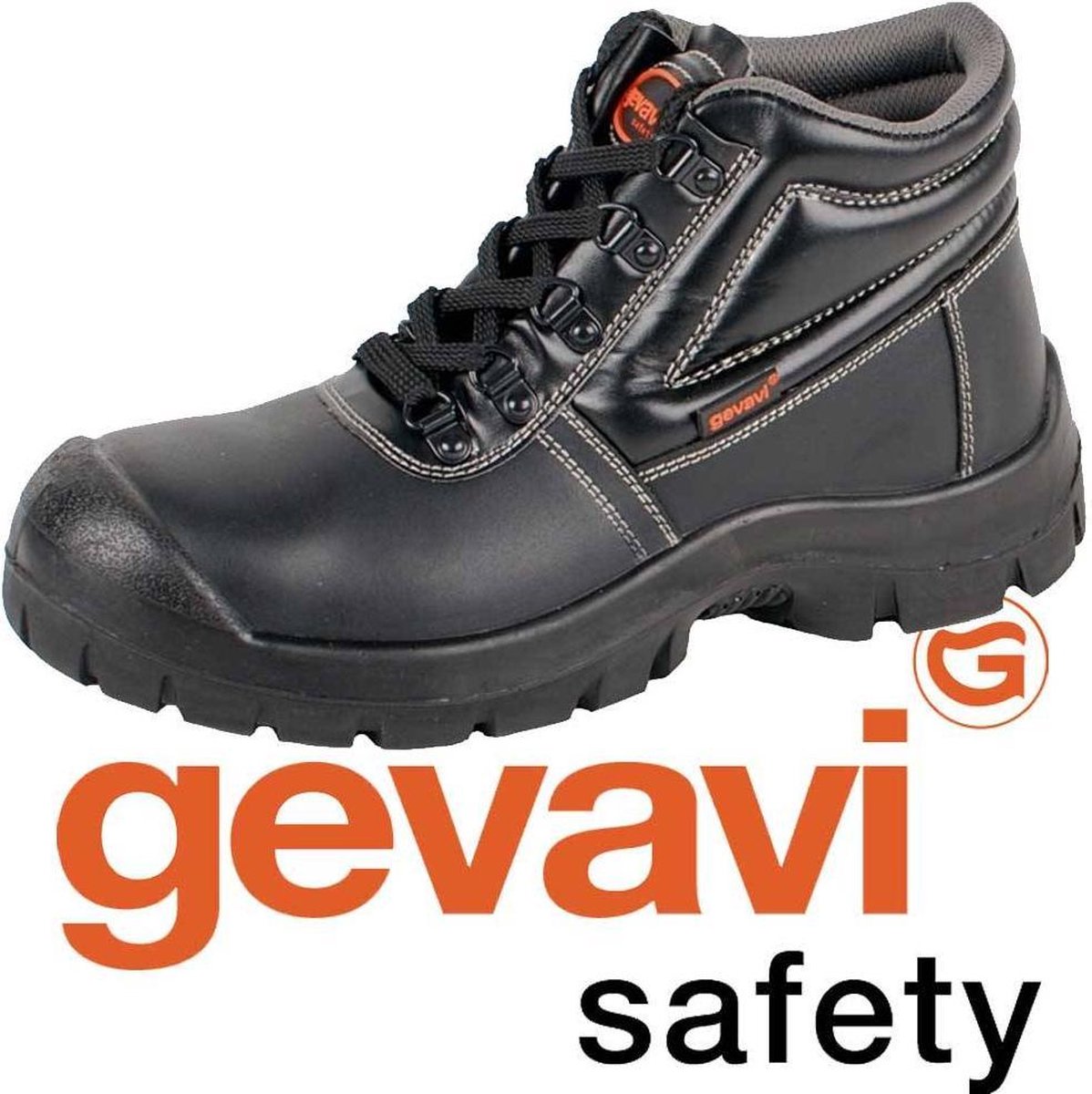 Gevavi Safety GS12 hoge veiligheidsschoen S3 zwart maat 37 | bol.com