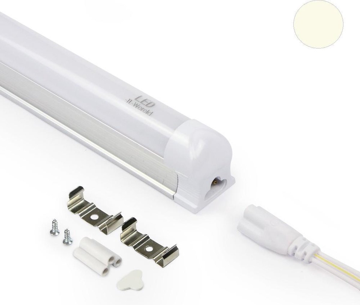 Led TL armatuur 30 cm t8 neutraal-wit | bol.com