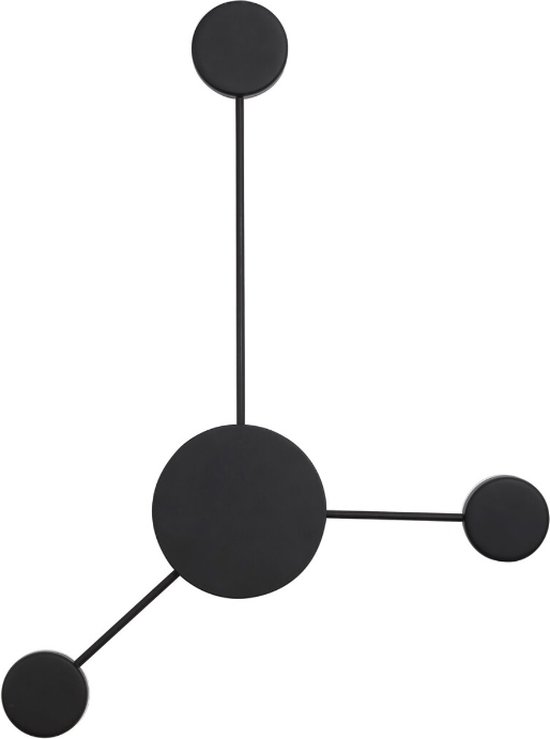 Rabalux - Amadeo LED 10.5W zwart 6259 wandlamp | bol.com