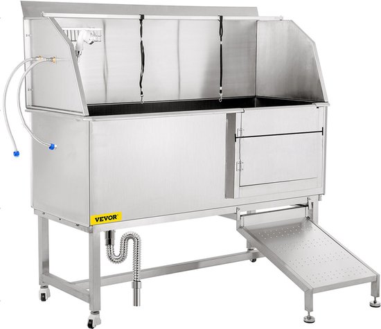 Vevor® Professioneel Luxe Hondenbad – Afvoer Kit – Warm & Koud Water ...