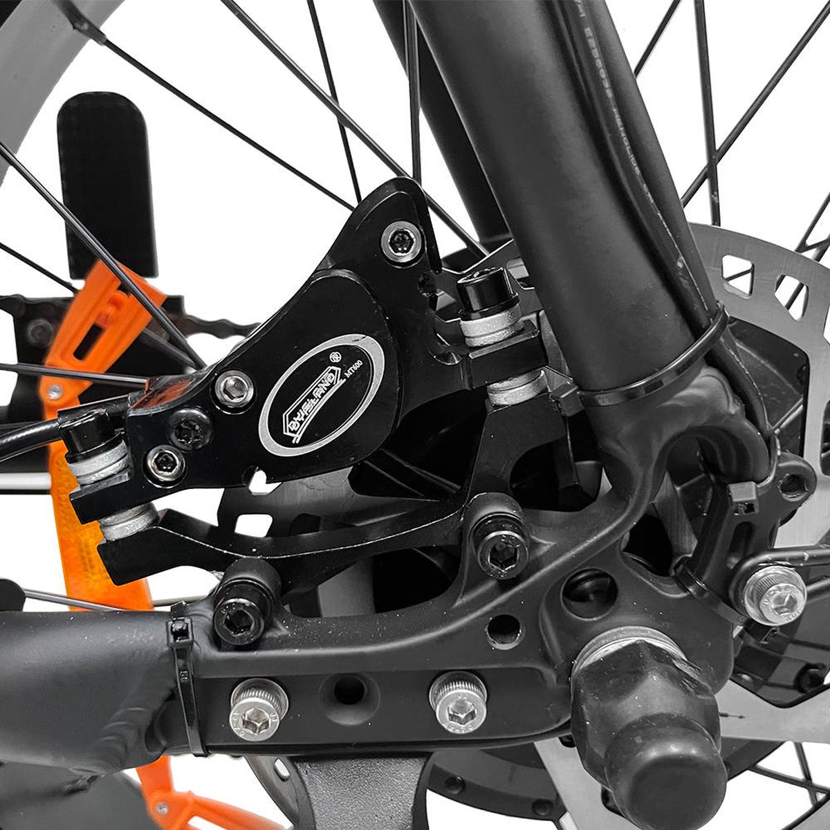 YSM Cityrunner - Elektrische Fiets - Fat Bike - 1000W - 17.5Ah - Bagagedrager - Grijs | bol.com