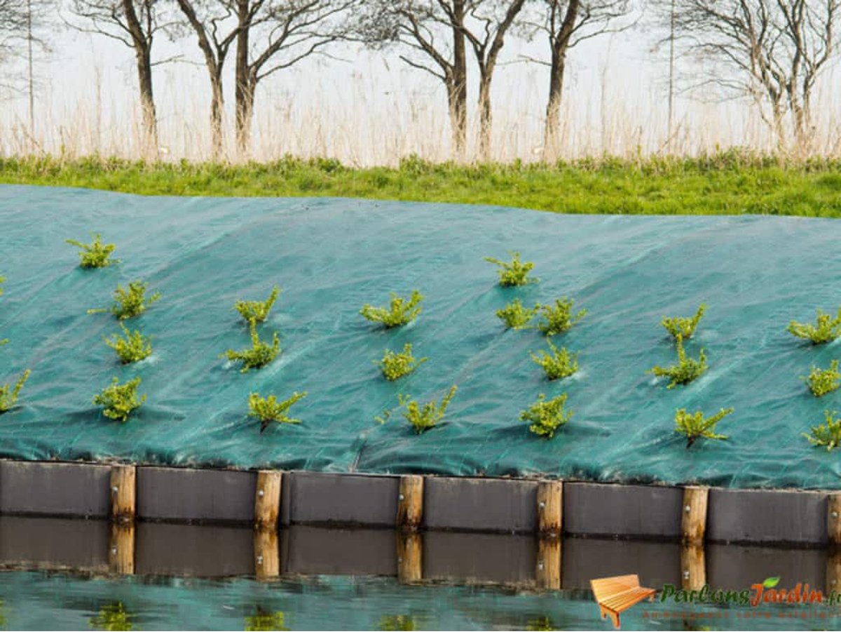 Nature - Gronddoek - 2,1 x 25m - 90 g/m² - groen - anti-worteldoek ...