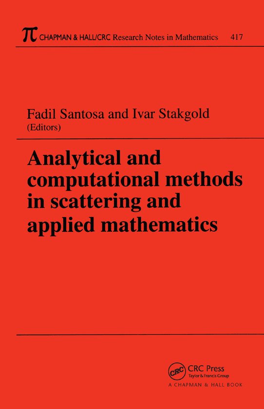 Chapman & Hall/CRC Research Notes in Mathematics Series- Analytical and ... Chapman & Hall/CRC Research Notes in Mathematics Series- Analytical and ...