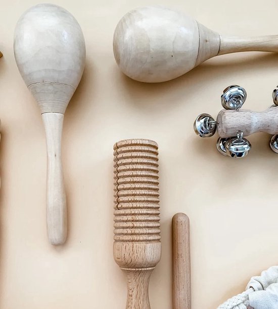 WoodyDoody Montessori Speelgoed Muziek Houten Speelgoed Instrumenten ...