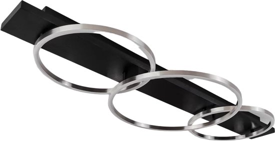 Moderne plafondlamp LED - woonkamer ronde lamp - unieke 3 deling led ...