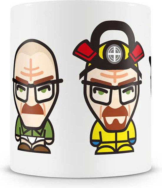 Breaking Bad Mok/beker Walter White Minions Wit | bol