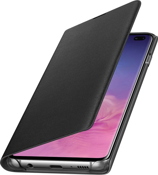 Samsung Led View Cover Galaxy S10 Plus - Zwart | bol